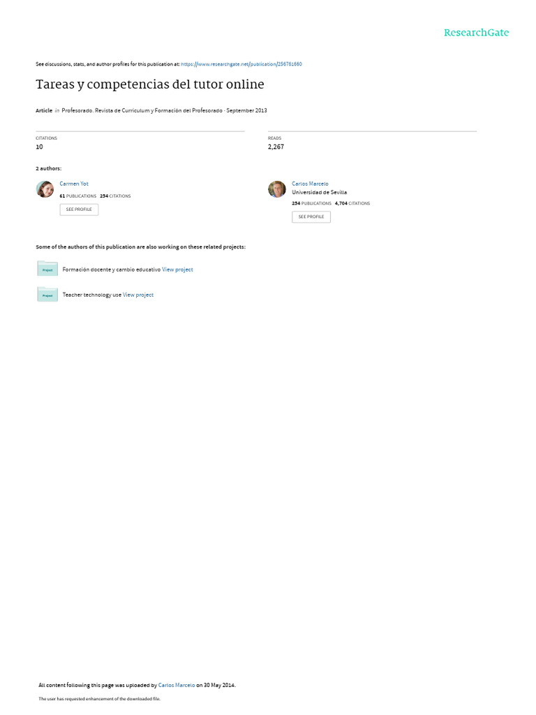 Tareas y Competencias Del Tutor Online | PDF | Aprendizaje | Evaluación