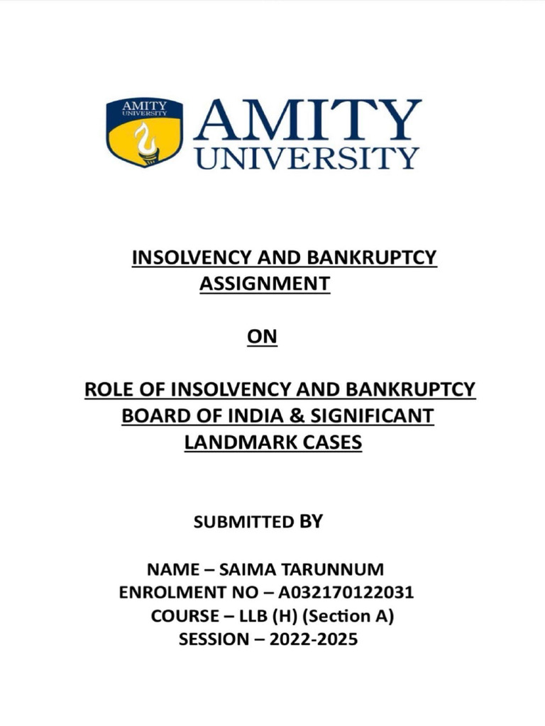 Ibc Assignment | PDF