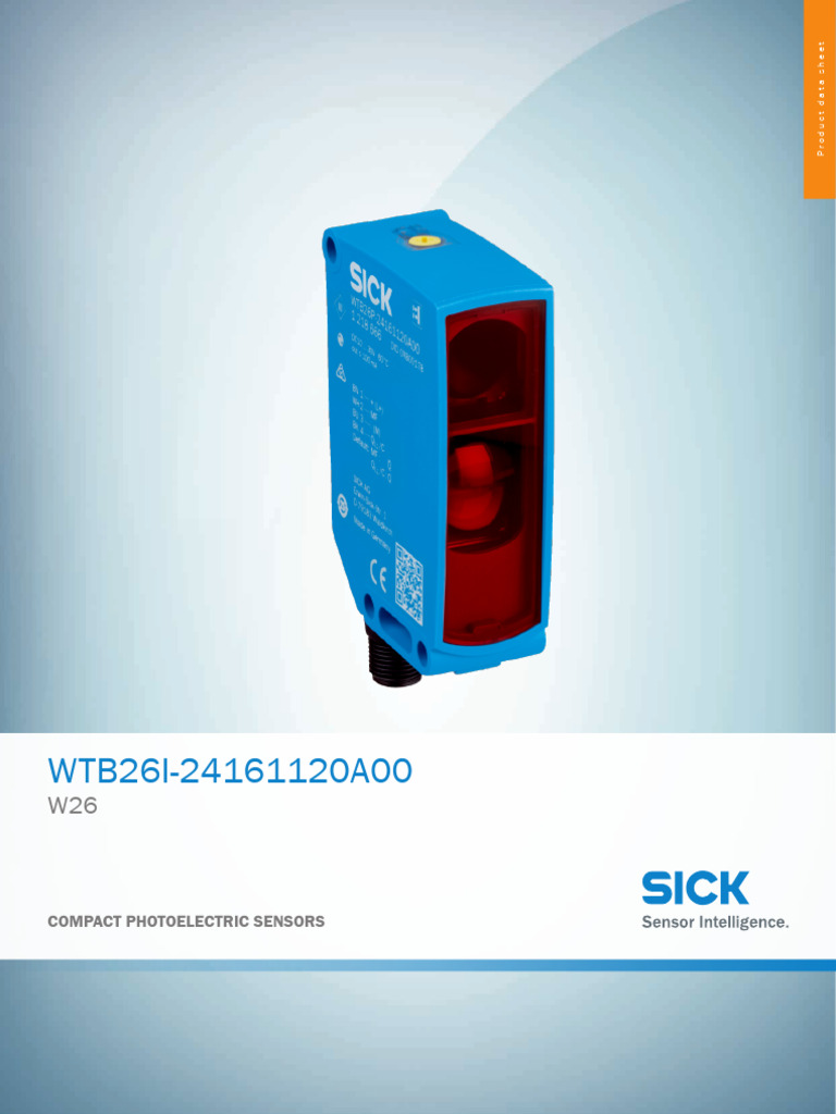 dataSheet_WTB26I-24161120A00_1218667_en | PDF | Photoelectric Effect ...