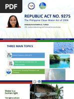 RA 9275 Clean Water Act With Examples | PDF