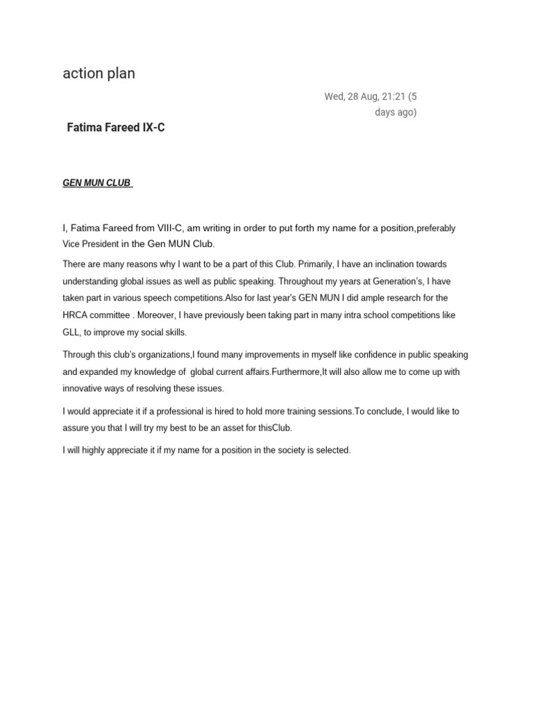 action plan for reference idk | PDF