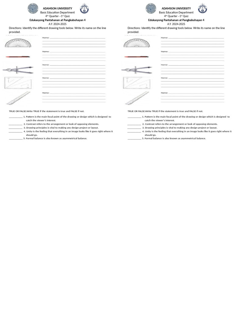 Adamson University Adamson University: TH ST TH ST | PDF