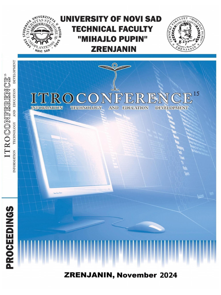 ITRO 2024: Proceedings of Papers | PDF | Special Education | Arduino