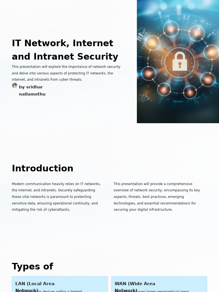 IT Network Security Best Practices Guide | PDF | Computer Security ...