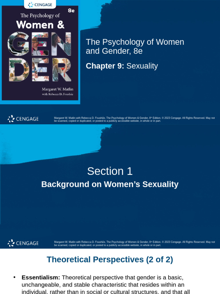 Chapter 9 Powerpoint | PDF | Birth Control | Sexual Dysfunction