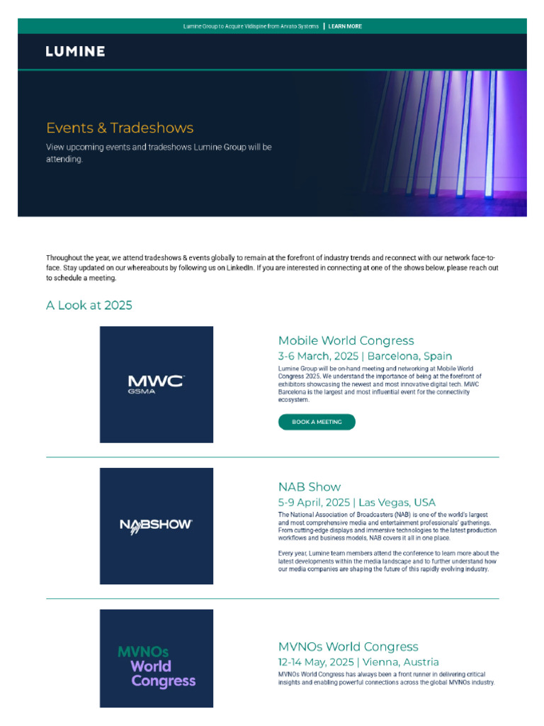 Mobile World Congress GSMA - MVNO World Congress - CCAS london | PDF