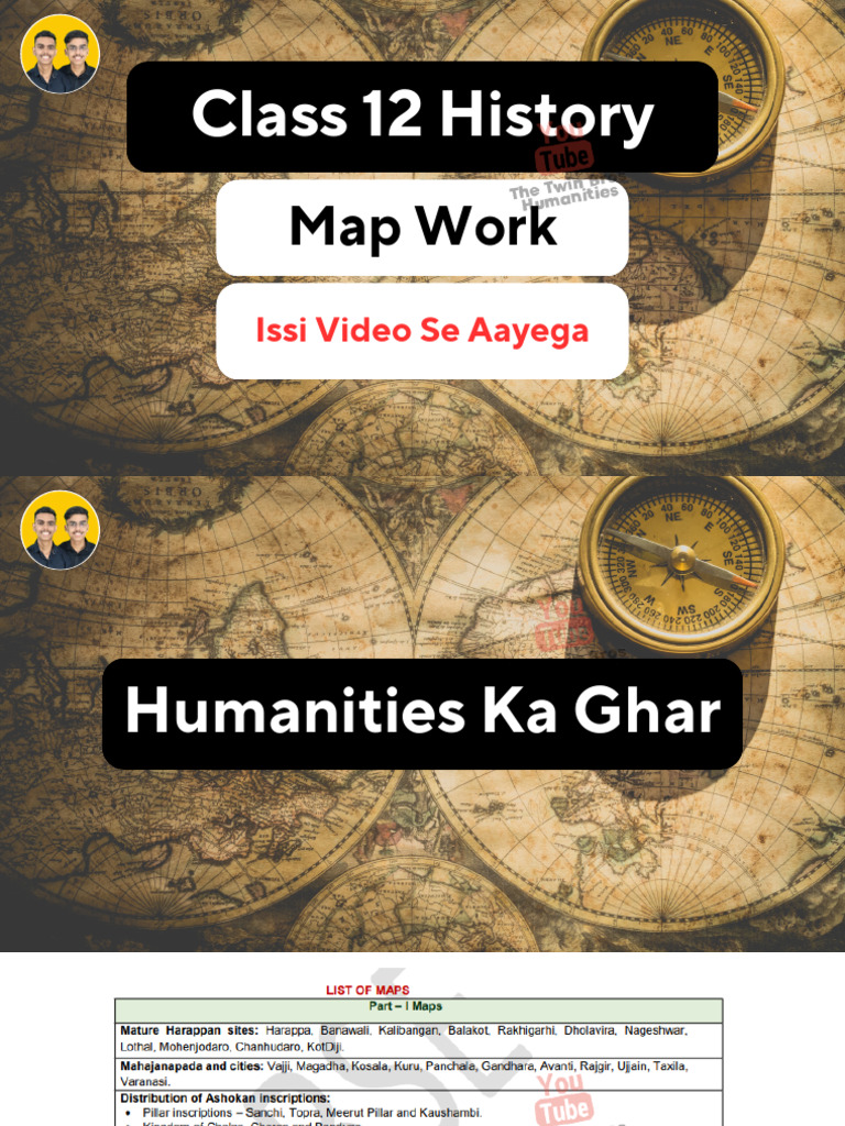 History Maps Class 12 by the Twin Bros.pdf_watermark | PDF