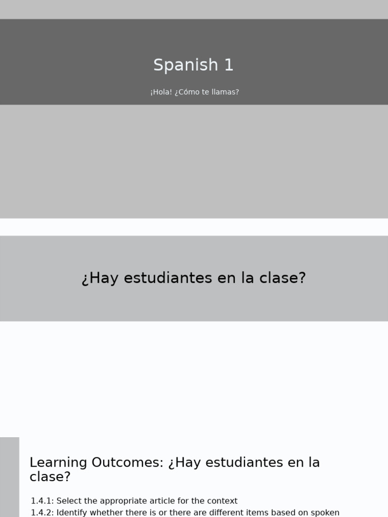 Artículos y Preguntas en Español | PDF