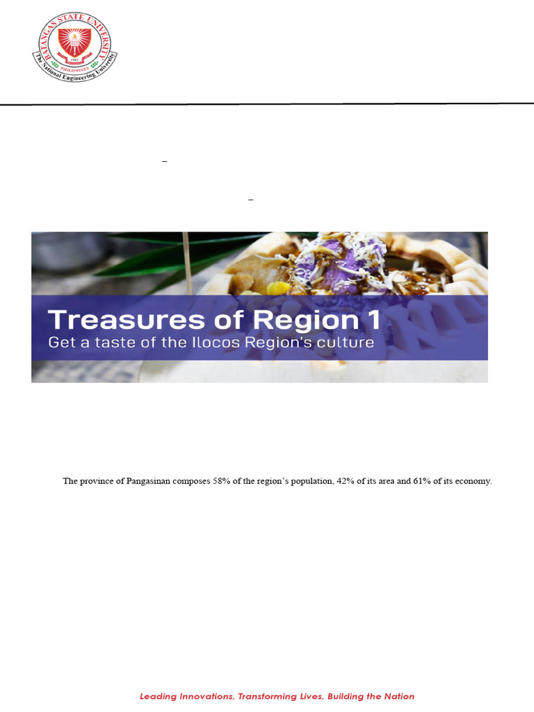REGION I - ILOCOS REGION | PDF
