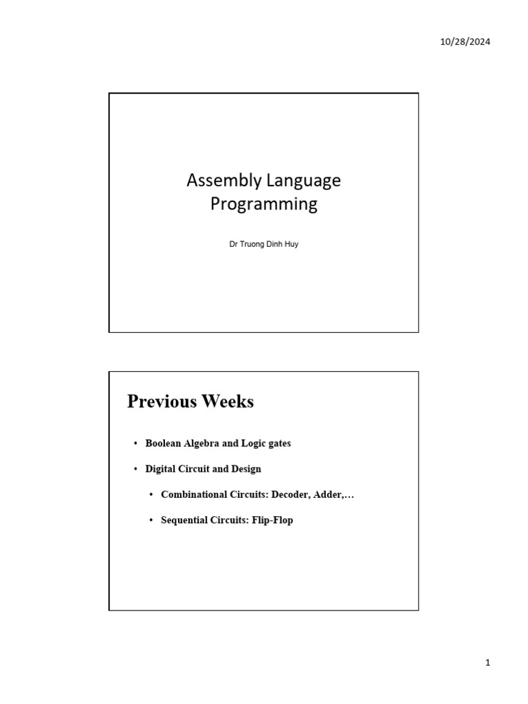 Chapter 6 Introduction To MIPS Assembly Language | PDF | Central Processing Unit | Assembly Language