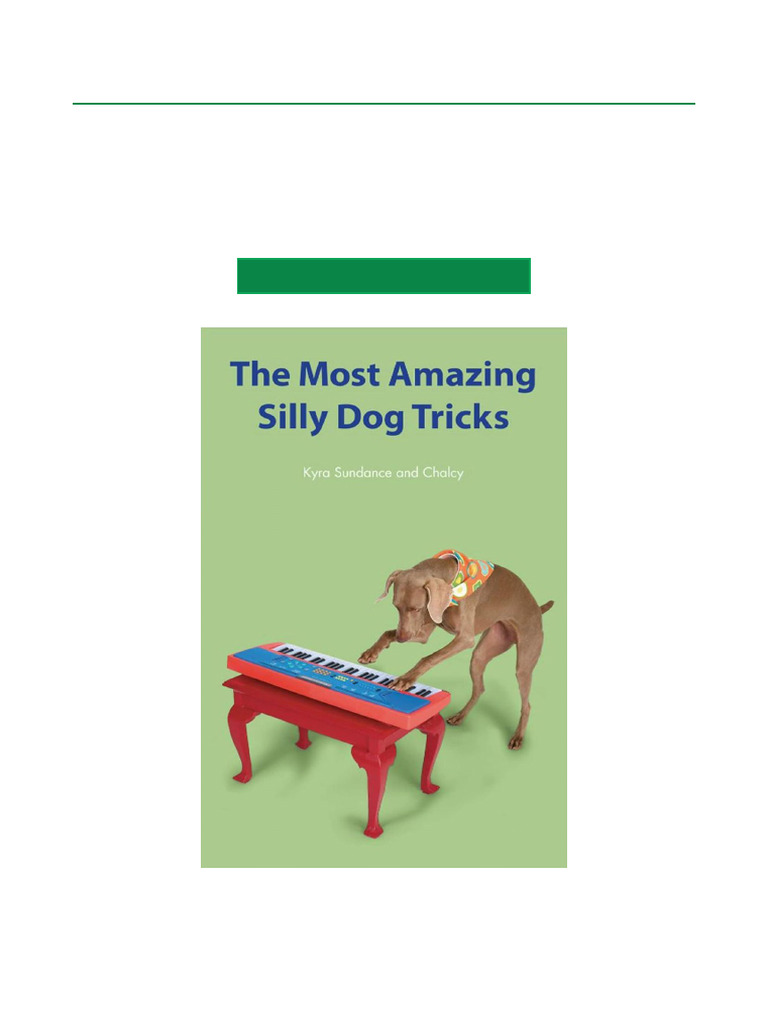 Explore 101 Dog Tricks Entire Book Download | PDF