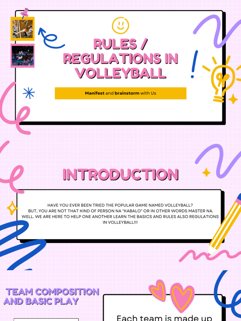 Rules Regulations in Volleyball | PDF | Volleyball | Ball Games
