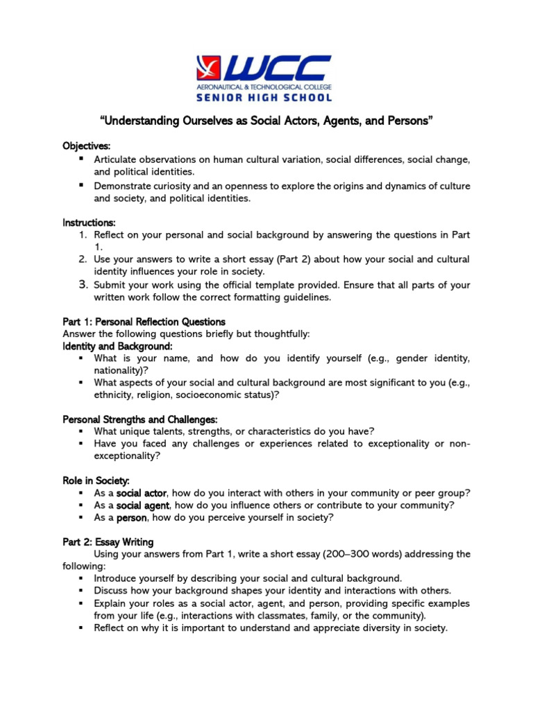 Asynchronous Activity 1 - UCSP | PDF | Identity (Social Science) | Human Communication