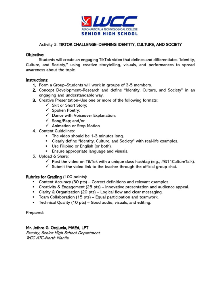 Asynchronous Activity 3 - UCSP | PDF