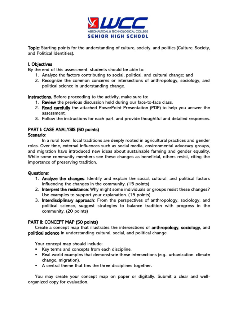 Asynchronous Activity 2 - UCSP | PDF | Sociology | Anthropology