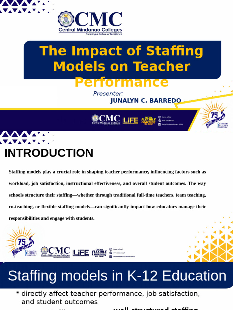 The Impact of Staffing Models On Teacher Performance | PDF | Teachers | Employee Retention