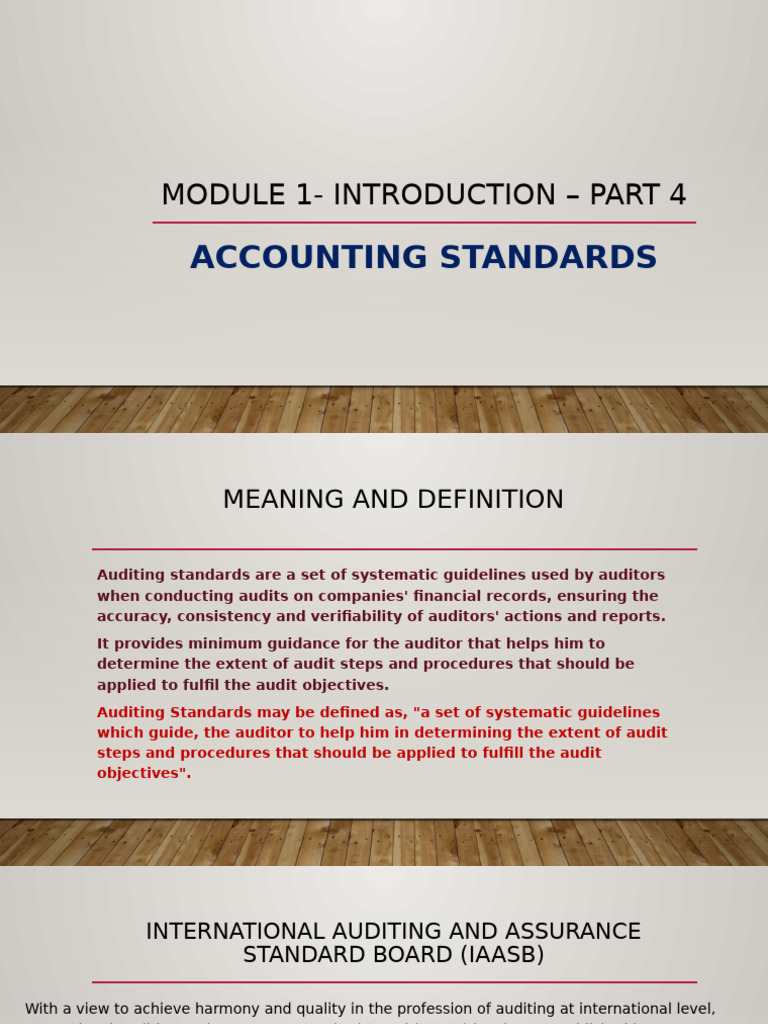 Module 1 - Introduction - Part 4 | PDF | Audit | Business
