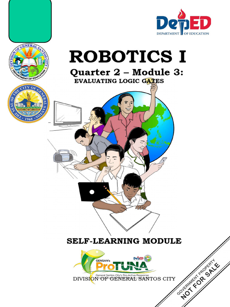 GARCIA G9 Creative Technology Robotics Week 3 | PDF | Logic Gate | Boolean Algebra