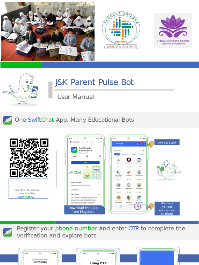 User Manual - JK Parent Pulse Chatbot | PDF