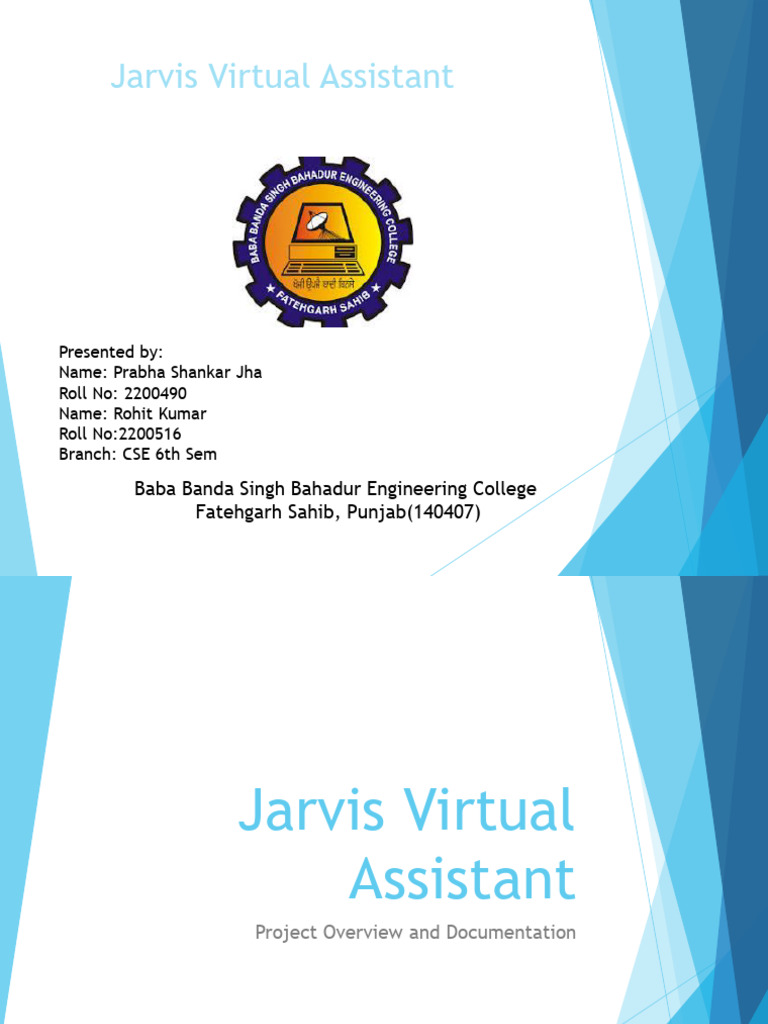 Jarvis: AI Voice Assistant Overview | PDF