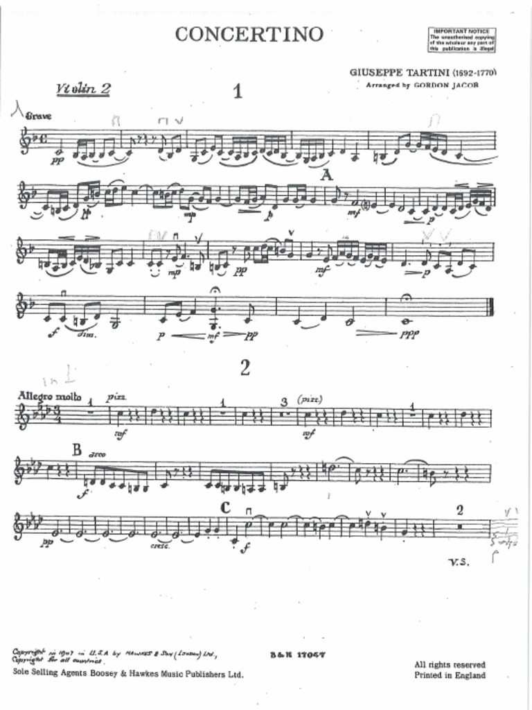 Violin 2 | PDF