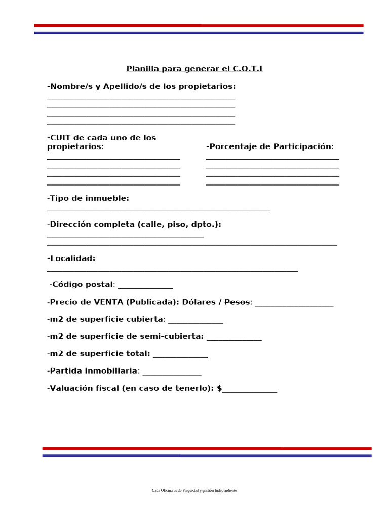 10 Planilla-para-generar-el-COTI-DUO | PDF