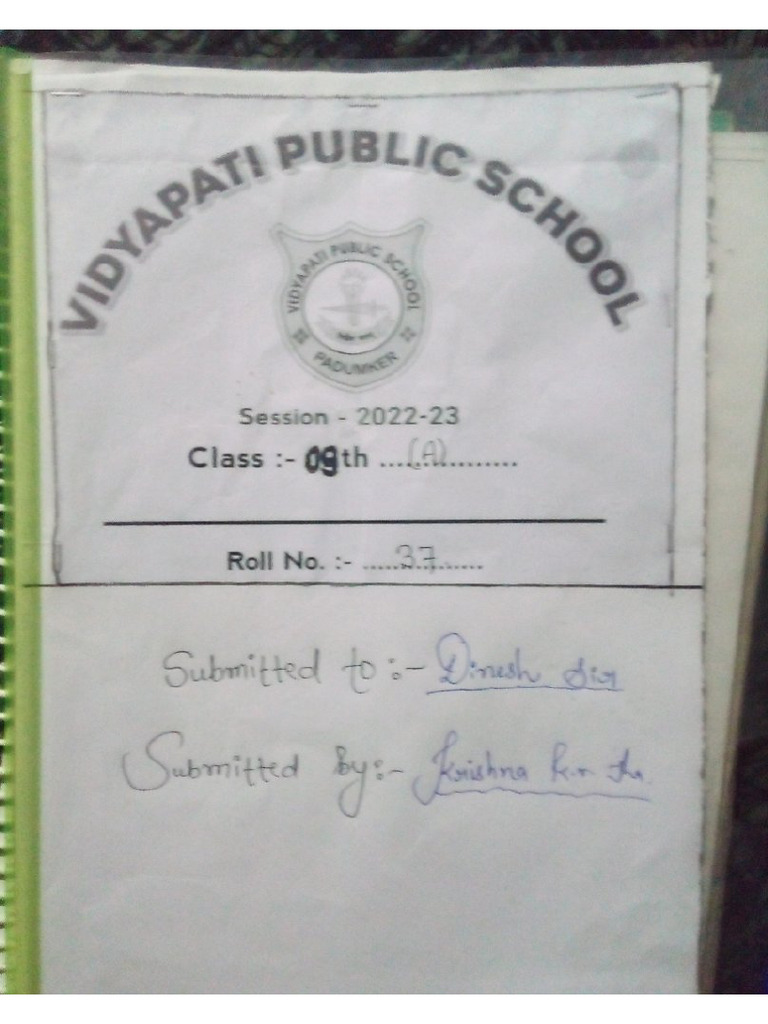 Physics Project Class 9th | PDF