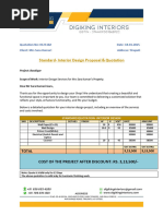 Standard Interior Design Dimensions Guide | PDF