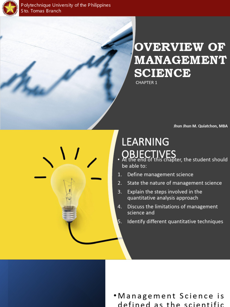 Introduction to Management Science | PDF | Mathematical Optimization ...