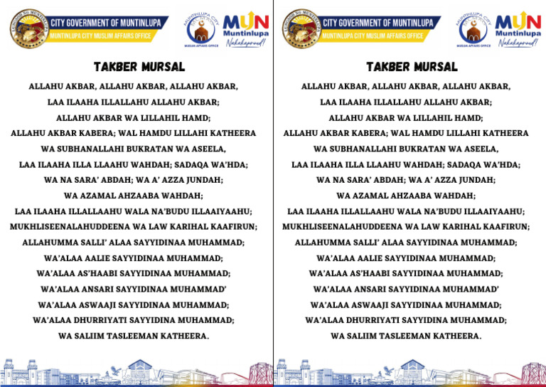 Takber Mursal Takber Mursal | PDF