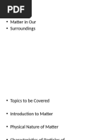 Ch 1 - Matter in Our Surroundings (Prashant Kirad) | PDF