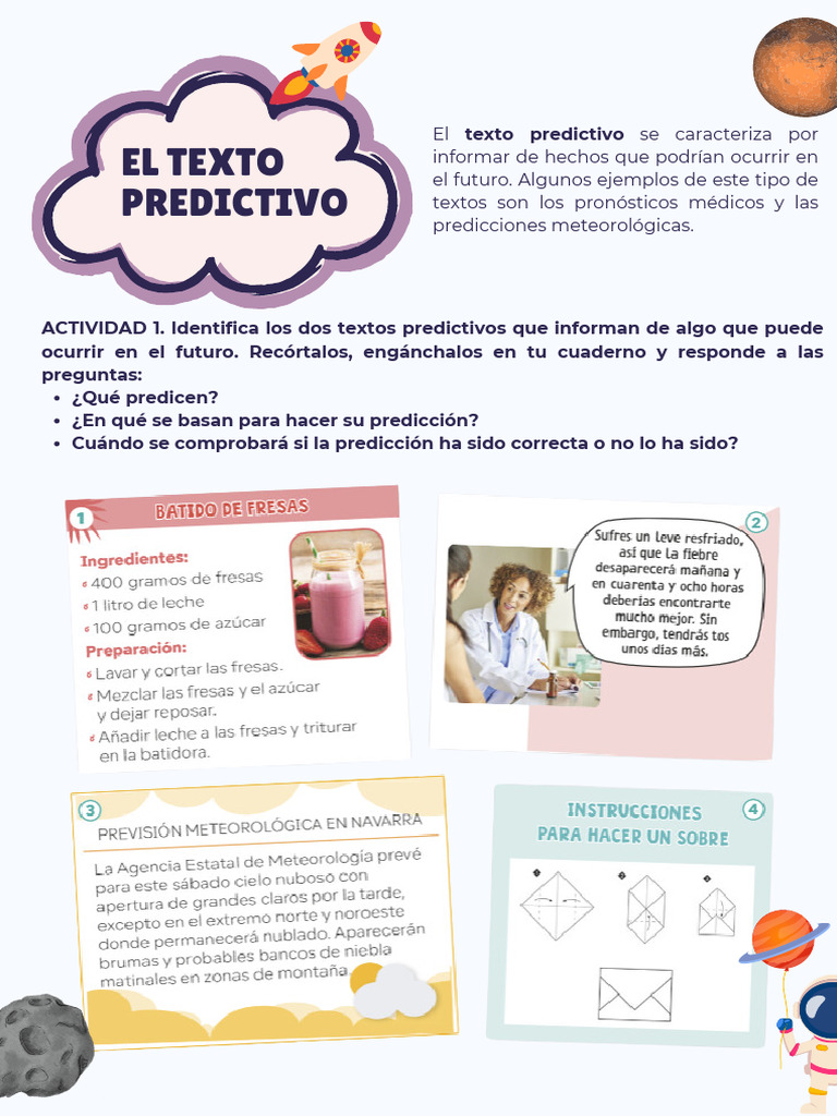 el texto predictivo | PDF