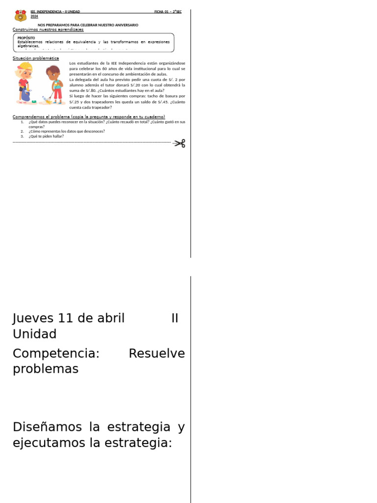 Fichas Ii Unidad | PDF