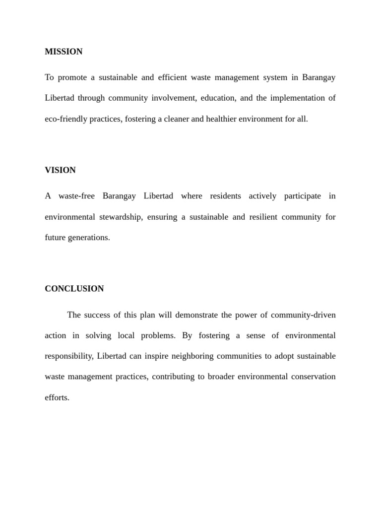 Finalize Action Plan | PDF