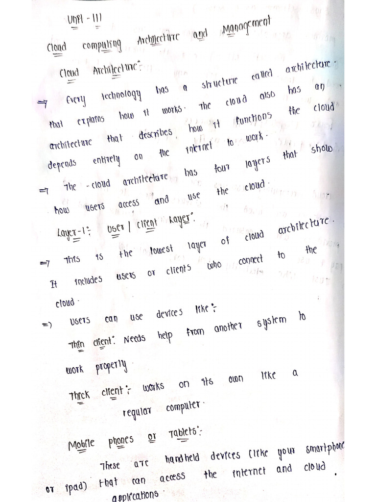 Cloud Computing Unit 3 | PDF