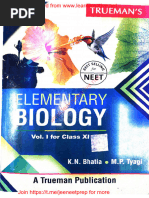 Aakash Biology XI & XII-. | PDF