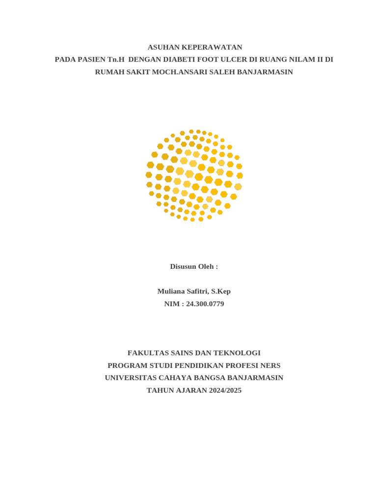 Askep Dfu Nilam 2 | PDF
