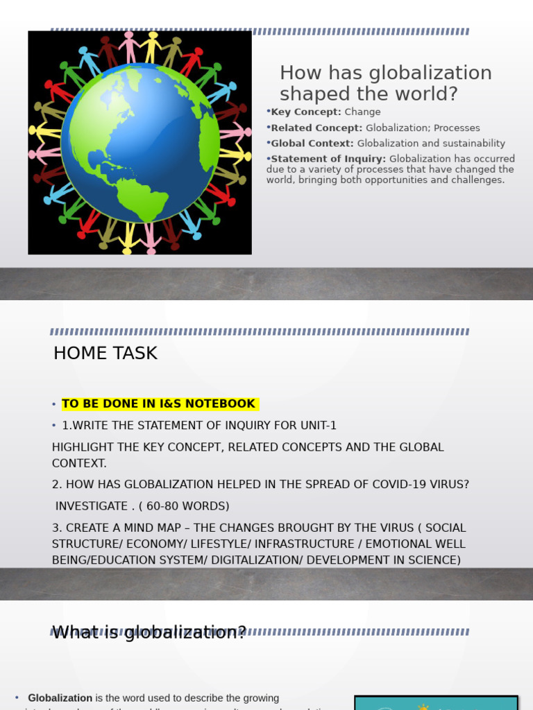 Grade 7 - How Has Globalization Shaped The World | PDF | Globalization ...