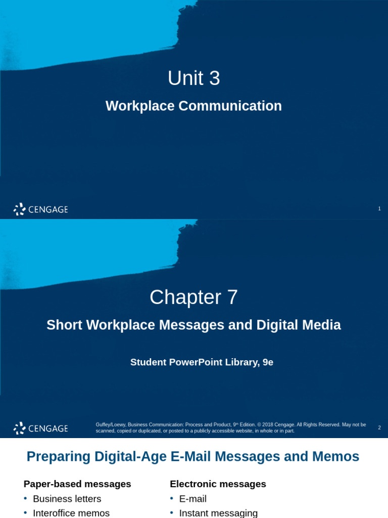 ch07_student-FINAL [Autosaved] | PDF | Instant Messaging | Text Messaging