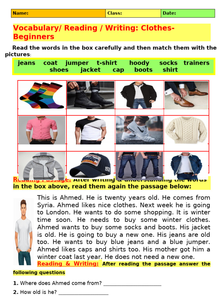 vocabulary-reading-writing-clothes-beginner-adults-information-gap ...