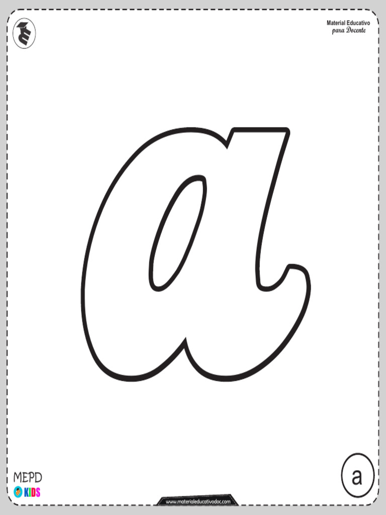 Letras Mold para Educação Infantil | PDF
