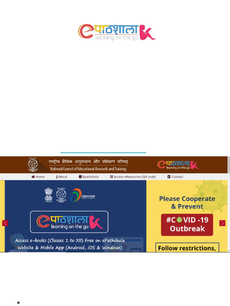 Epathshala Apps For Education | PDF | Educational Technology | Mobile App