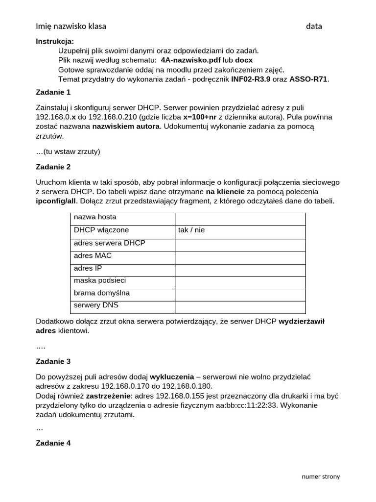 A4A Sprawozdanie4a 2021 | PDF