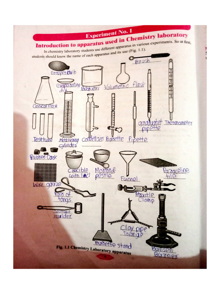 Chemistry practical book 11th sci C | PDF
