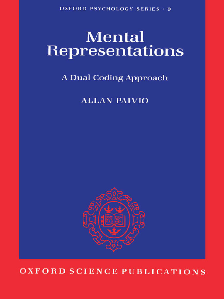 Mental Representations A Dual Coding Approach (Paivio, 1990) | PDF ...