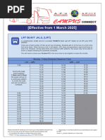 She Shuttle Time Table - PDF 1 | PDF | Bus Transport