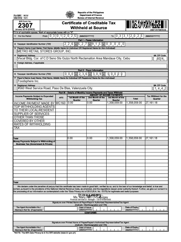 EWT.PROMO FEB DEDUCTIONS | PDF