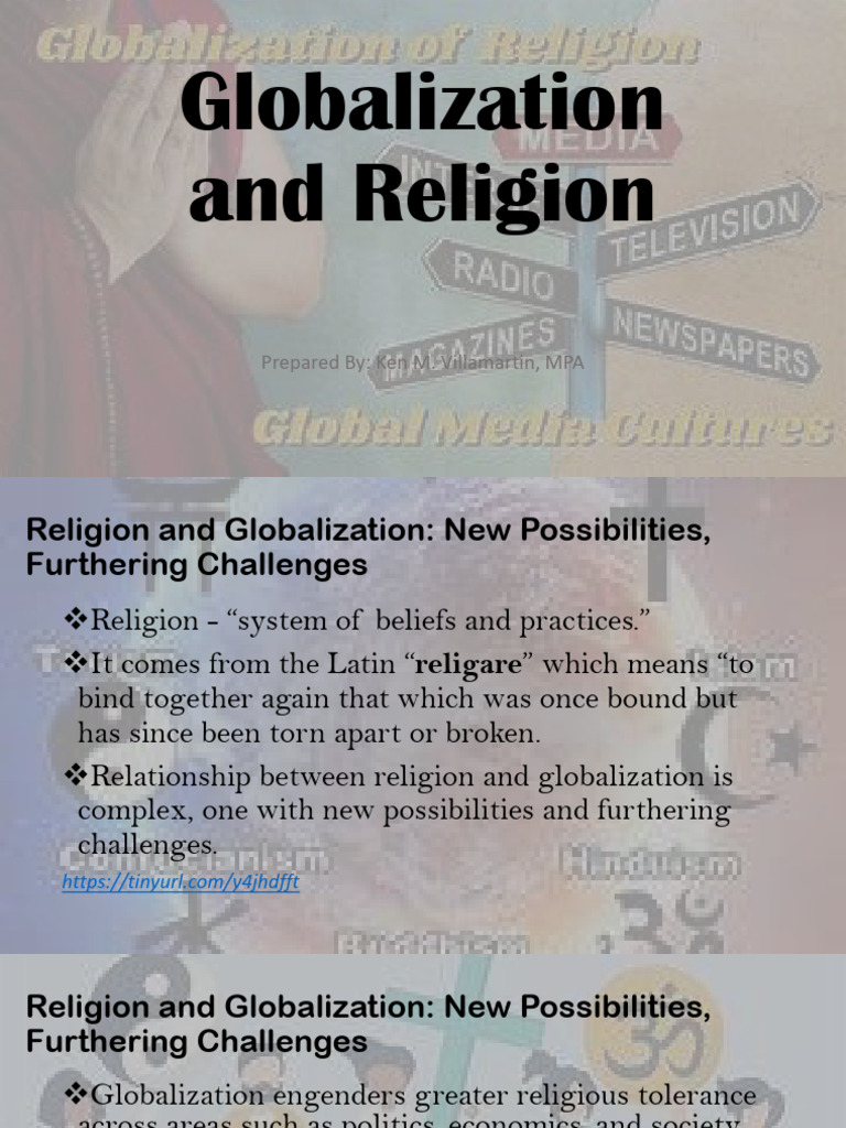 Globalization's Impact on Religion | PDF | Globalization | Interfaith ...