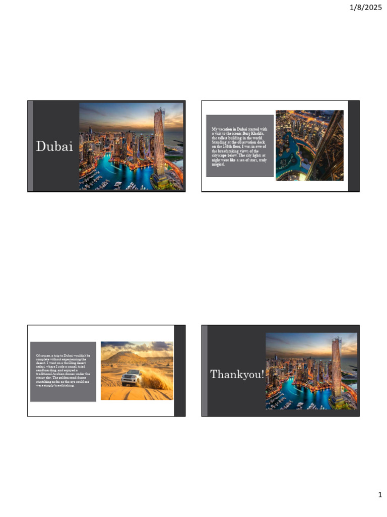 Dubai Project | PDF