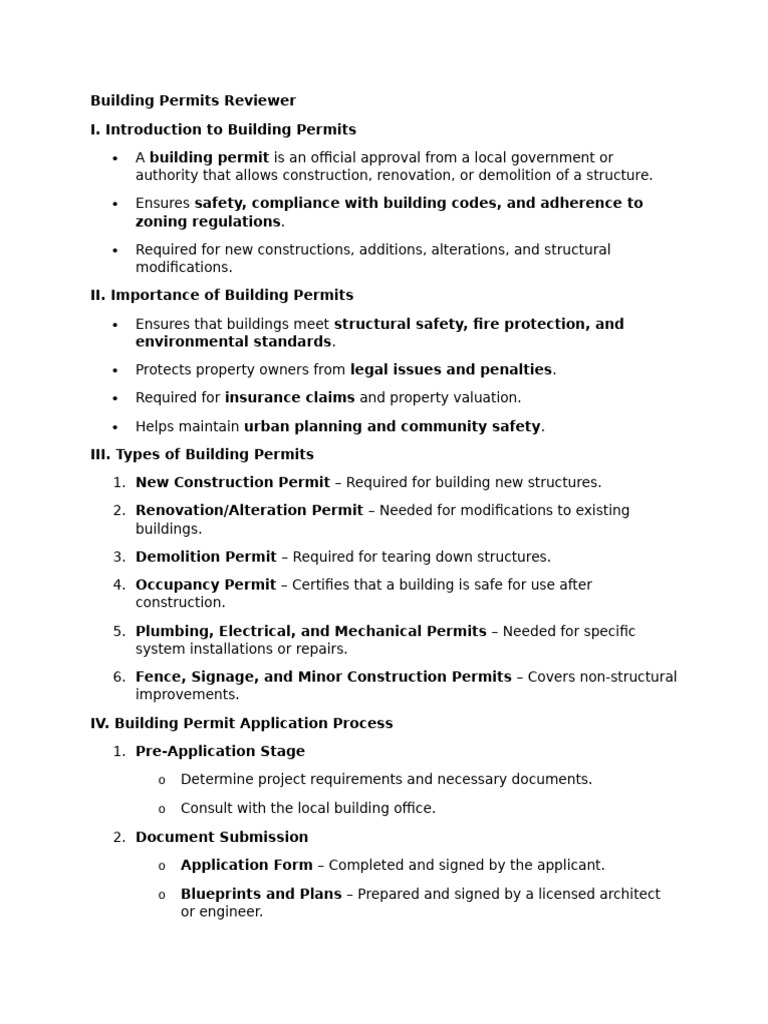 Building Permits Reviewer | PDF | Regulatory Compliance | Real Estate ...